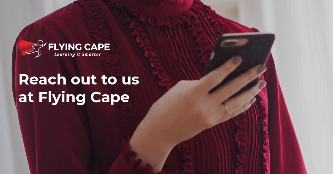Reach out to us at Flying Cape